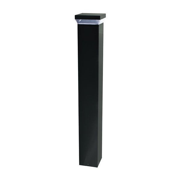 RAB Lighting BLED12Y 12 Watt LED Square Bollard Landscape Light Fixtur ...
